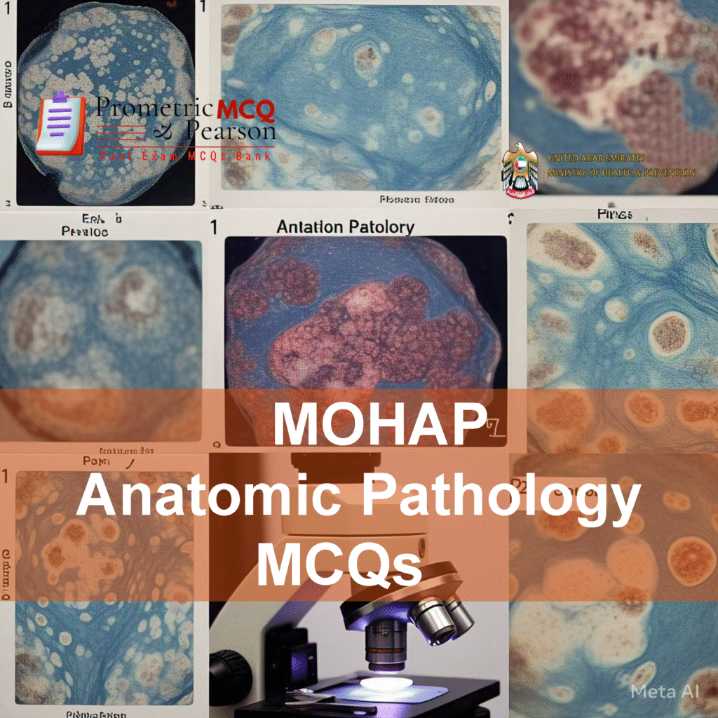 MOHAP Anatomic Pathology MCQs - Prometric & Pearson MCQs